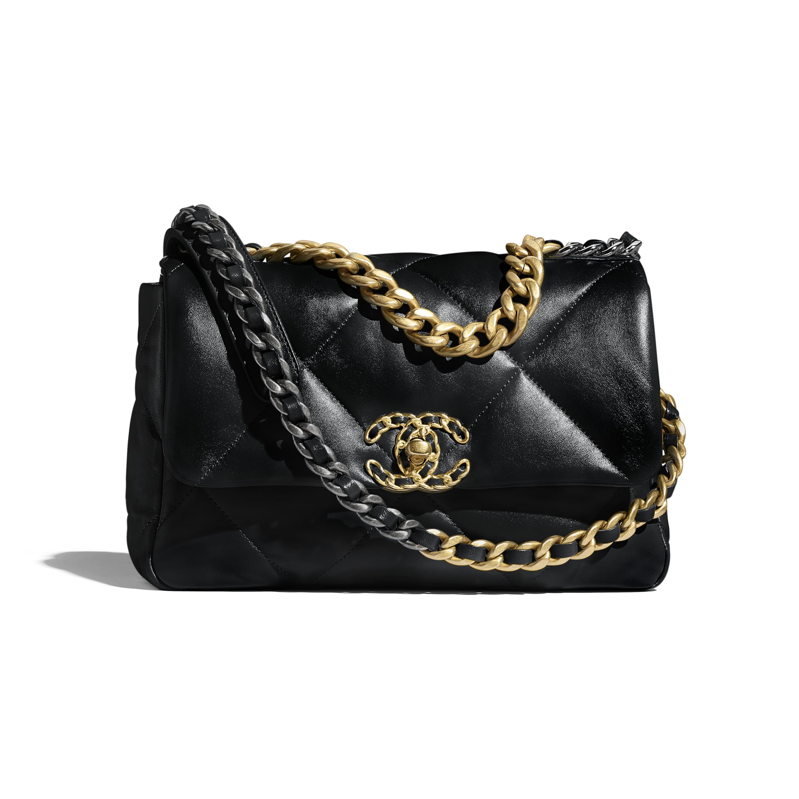 Chanel 19 Handbag - Jet Black | Editorialist